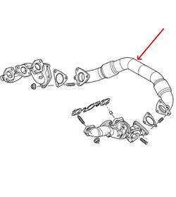 Land Rover TDV6 linkpipe Sport og Discovery - 1357035 - Land Rover ...