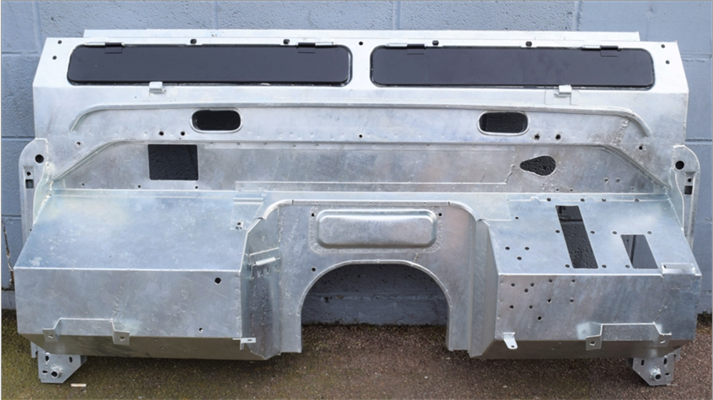Land Rover Defender galvaniseret Bulkhead - Land Rover reservedele fra ...