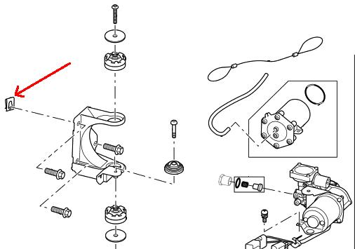 Land Rover RRS & D3 luftkompressor slange montage sæt -Varenummer DA3964